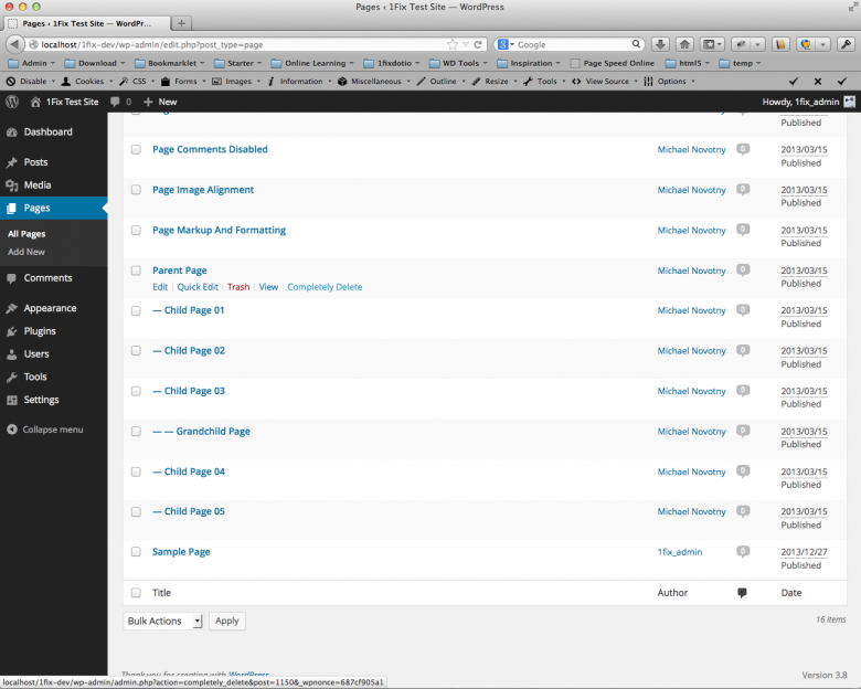 Screenshot 1 - 1fix.io