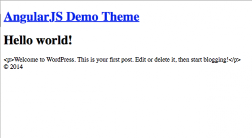 Using Angularjs And Json Api In Your Wordpress Theme